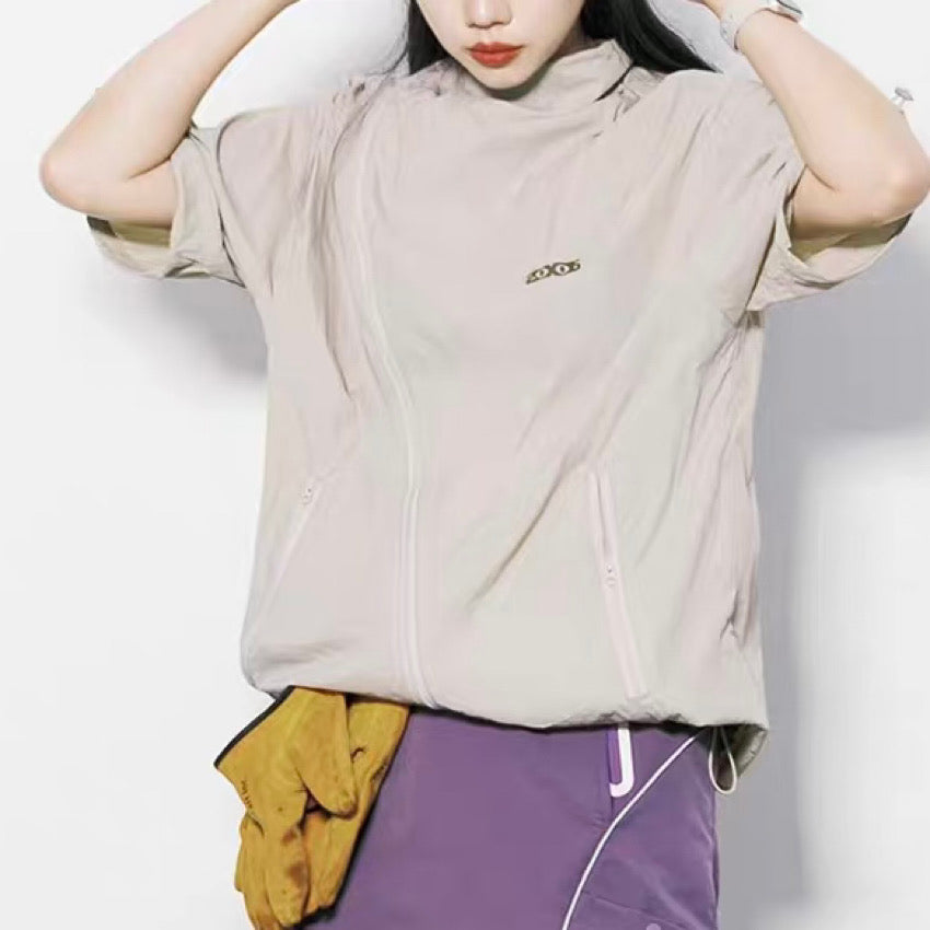 スタンドネック デザイン ライトジャケット（3Colors）250287 – Champyee (チャンピー) アウトドア系コーデショップ