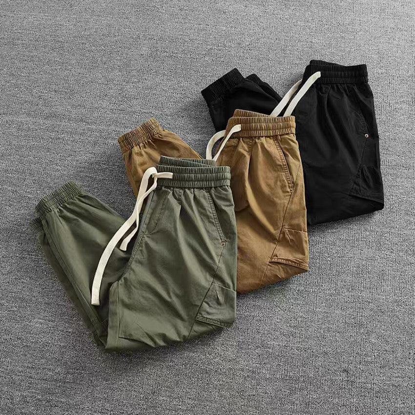 立体裁断 リラックス ジョガーパンツ（3Colors）240572 – Champyee (チャンピー) アウトドア系コーデショップ