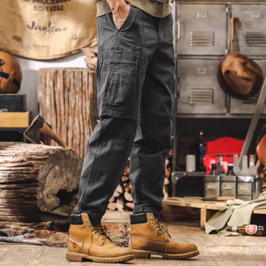 ヘビーウェイト デザインポケット付 ワークパンツ（3Colors）241051 – Champyee (チャンピー) アウトドア系コーデショップ